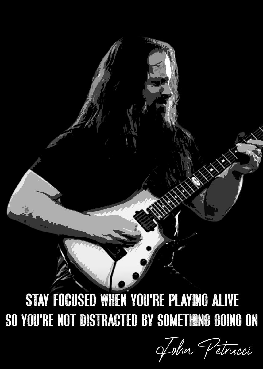 ' John Petrucci' Poster by Beasley Kirk | Displate