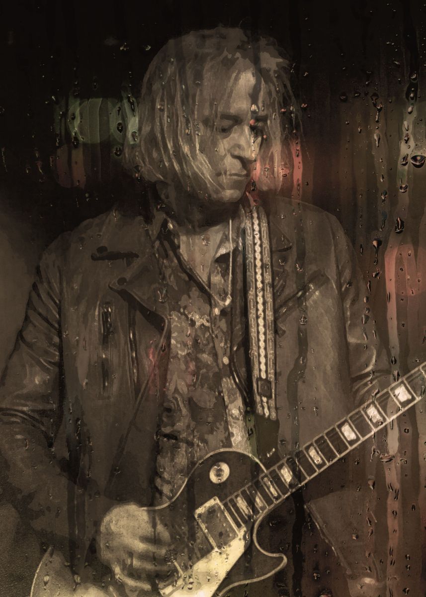 ' Peter Buck' Poster, picture, metal print, paint by Kemp Martinez ...