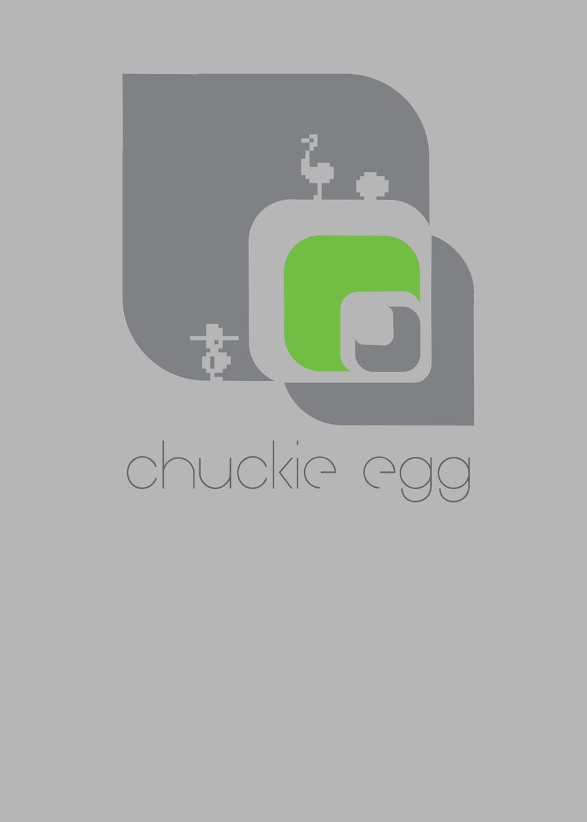 'Chuckie Egg' Poster by slippytee | Displate