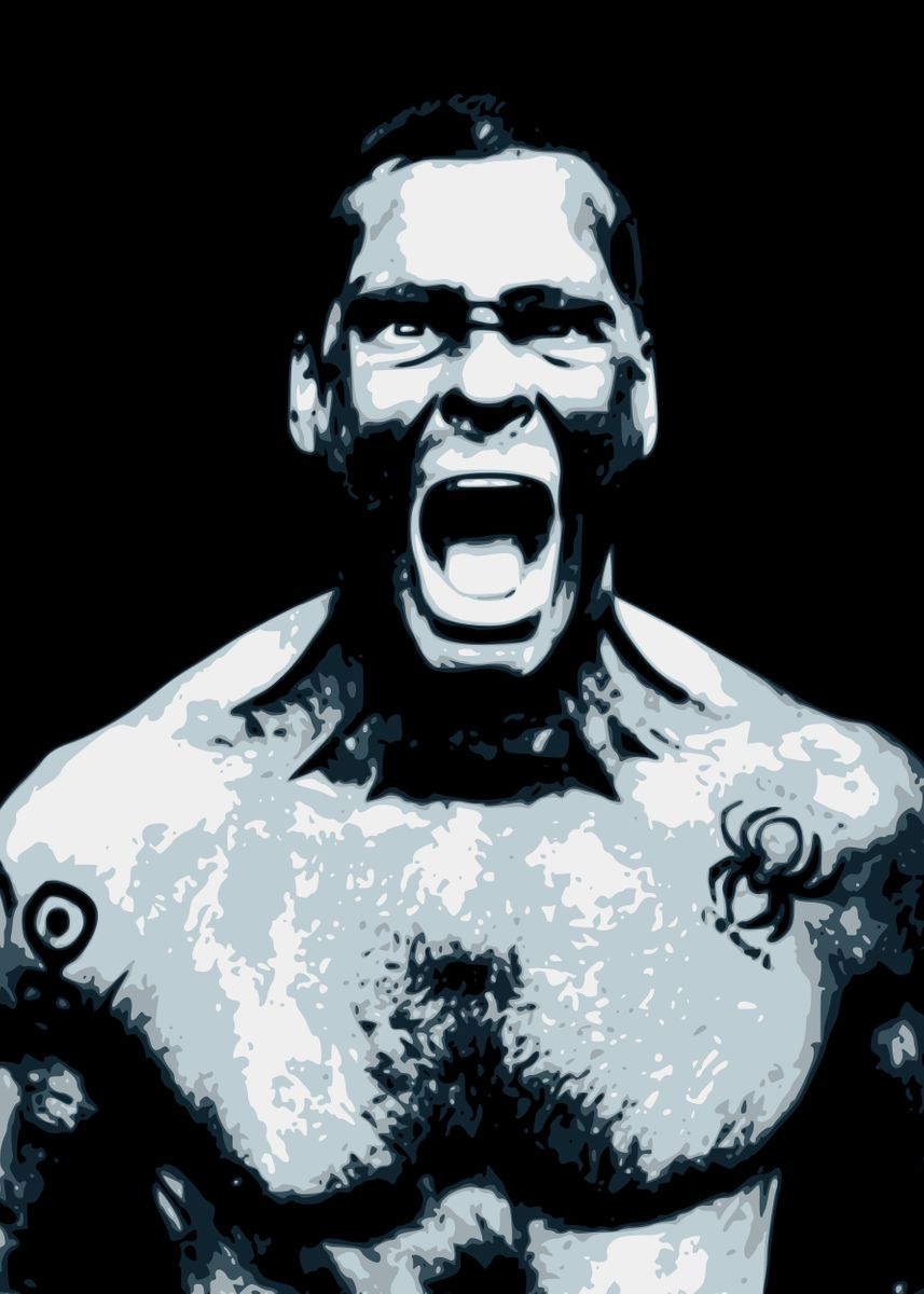 'Henry Rollins' Poster, picture, metal print, paint by Josh B | Displate