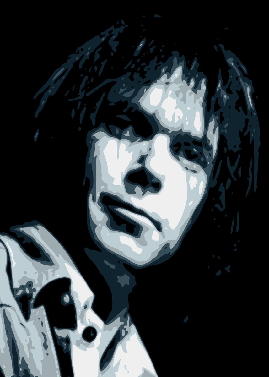 'Neil Young ' Poster by Josh B | Displate