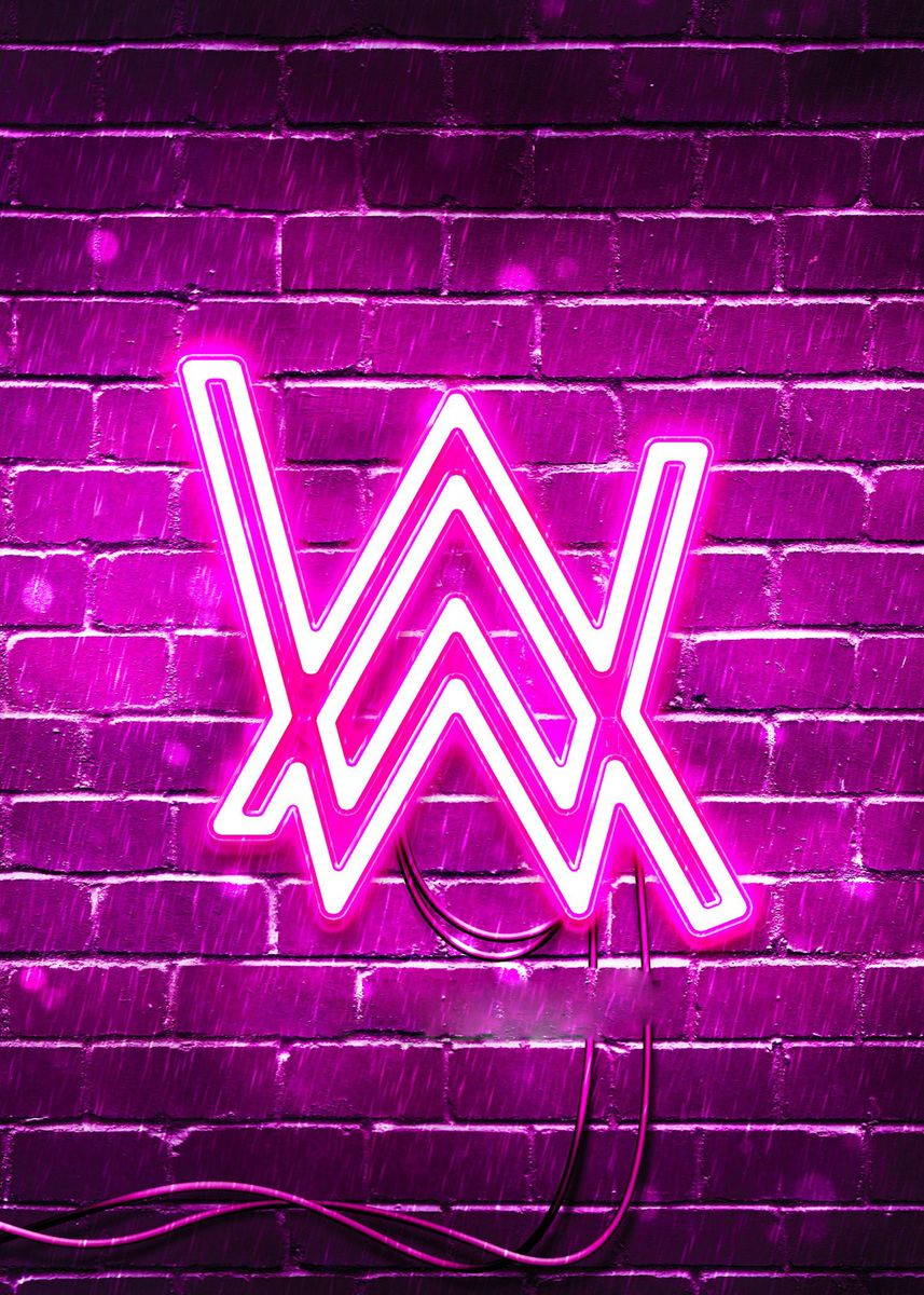 'Alan Walker ' Poster, picture, metal print, paint by Diego V | Displate