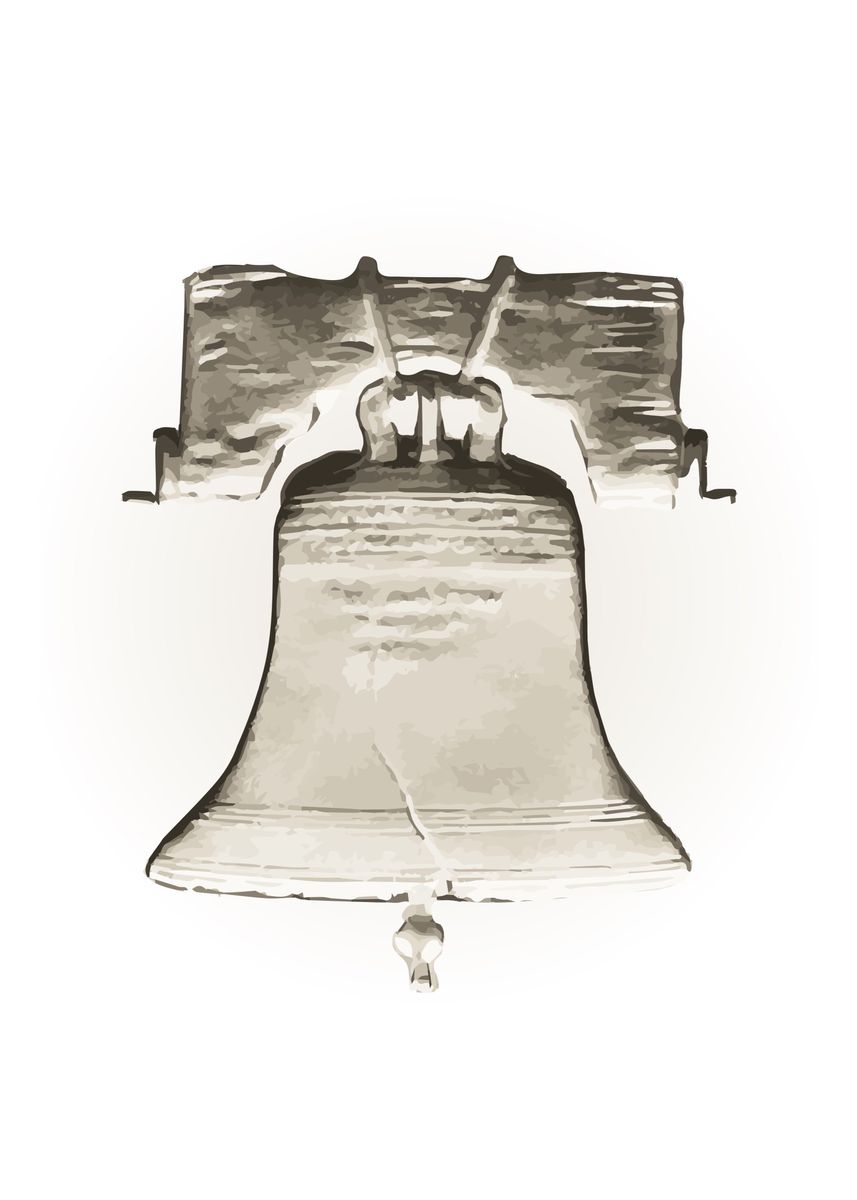 'Liberty Bell' Poster by HomeStead Digital | Displate