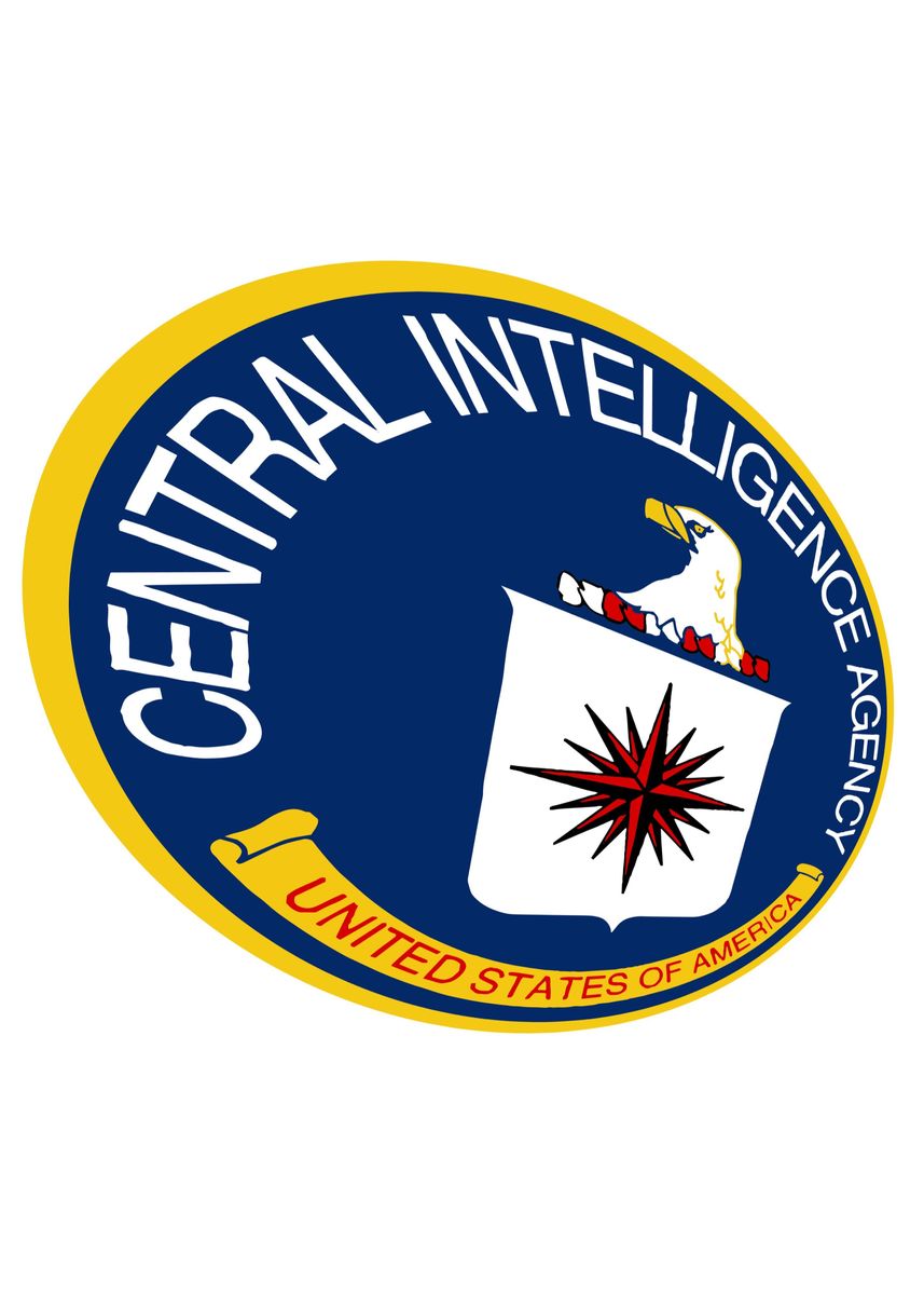 'CIA Shield' Poster, picture, metal print, paint by HomeStead Digital ...