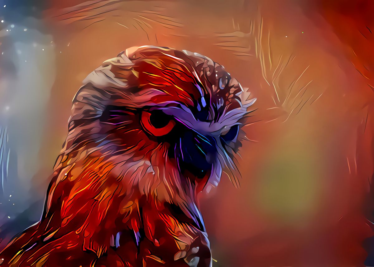 'Digital Art Animal' Poster by Yann Maillet | Displate