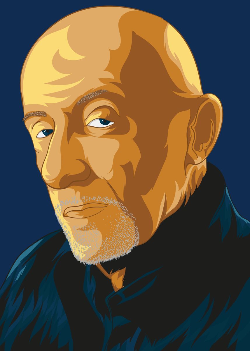 'Mike Breaking Bad ' Poster by Enomyx | Displate