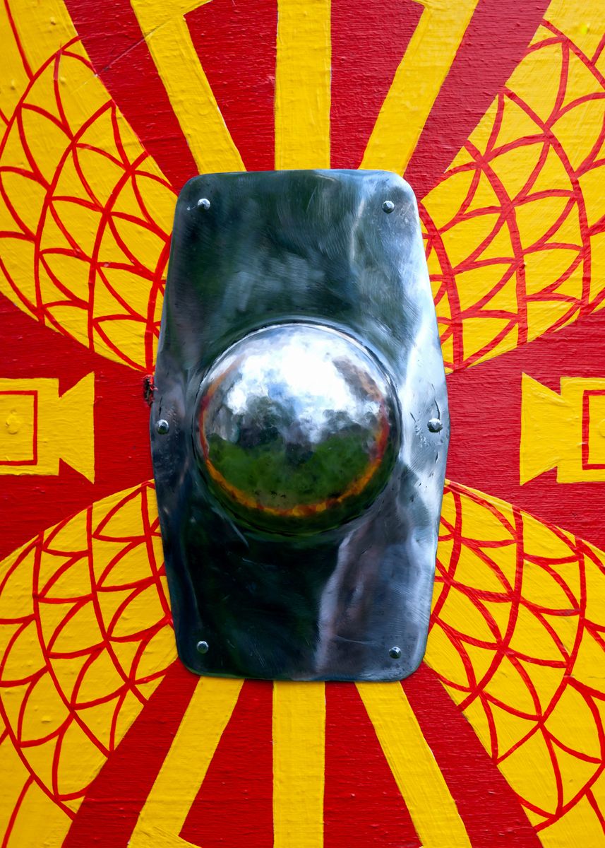 'Ancien Roman Shield' Poster, picture, metal print, paint by Art ...