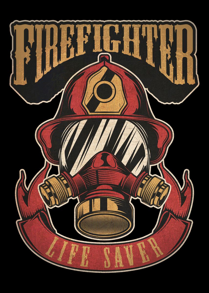 'Life Saver' Poster, picture, metal print, paint by Gab Fernando | Displate