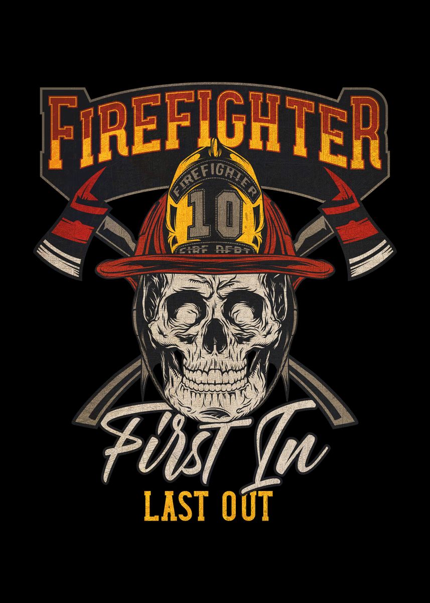 'First In Last Out' Poster by Gab Fernando | Displate