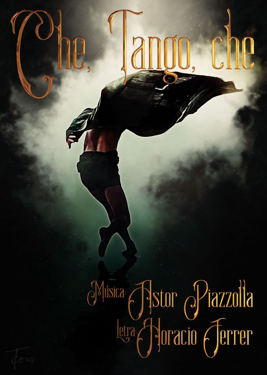 'Che Tango che' Poster, picture, metal print, paint by Petra ...