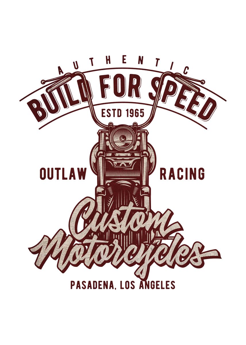 'Build for Speed' Poster, picture, metal print, paint by Gab Fernando ...