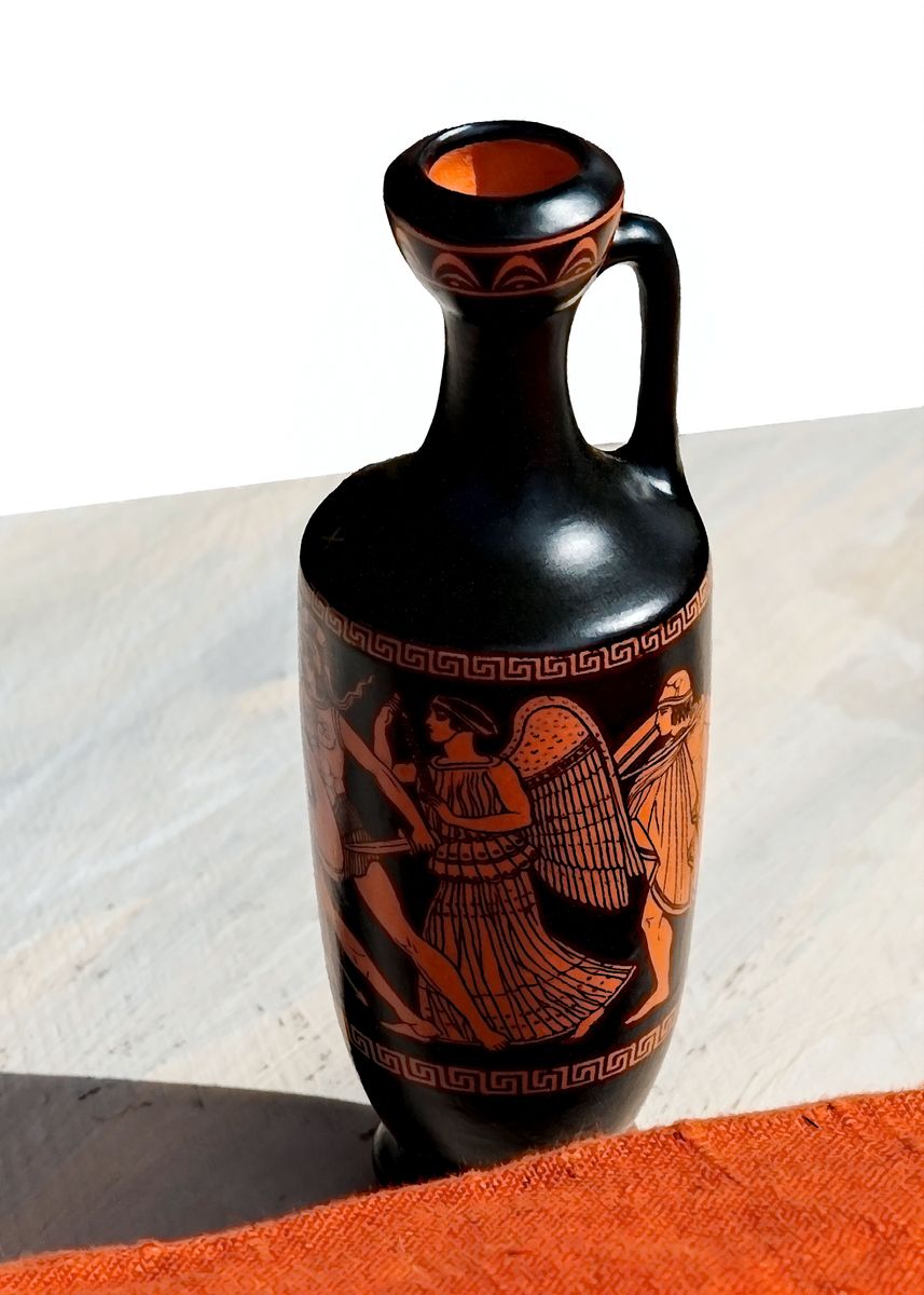'Ancient Greek Oil Vessel' Poster by Art Ofphotos | Displate
