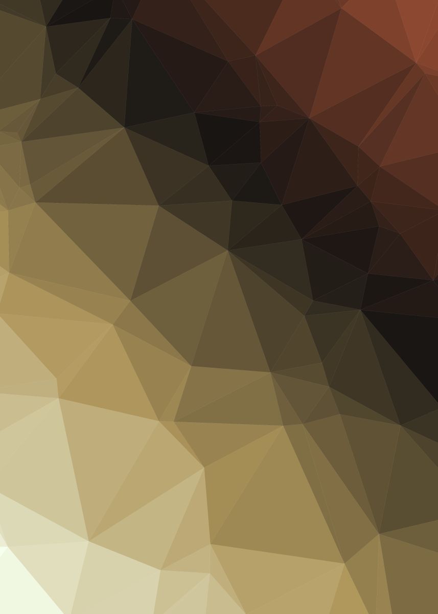 'Trianglify colors' Poster, picture, metal print, paint by Iurii ...