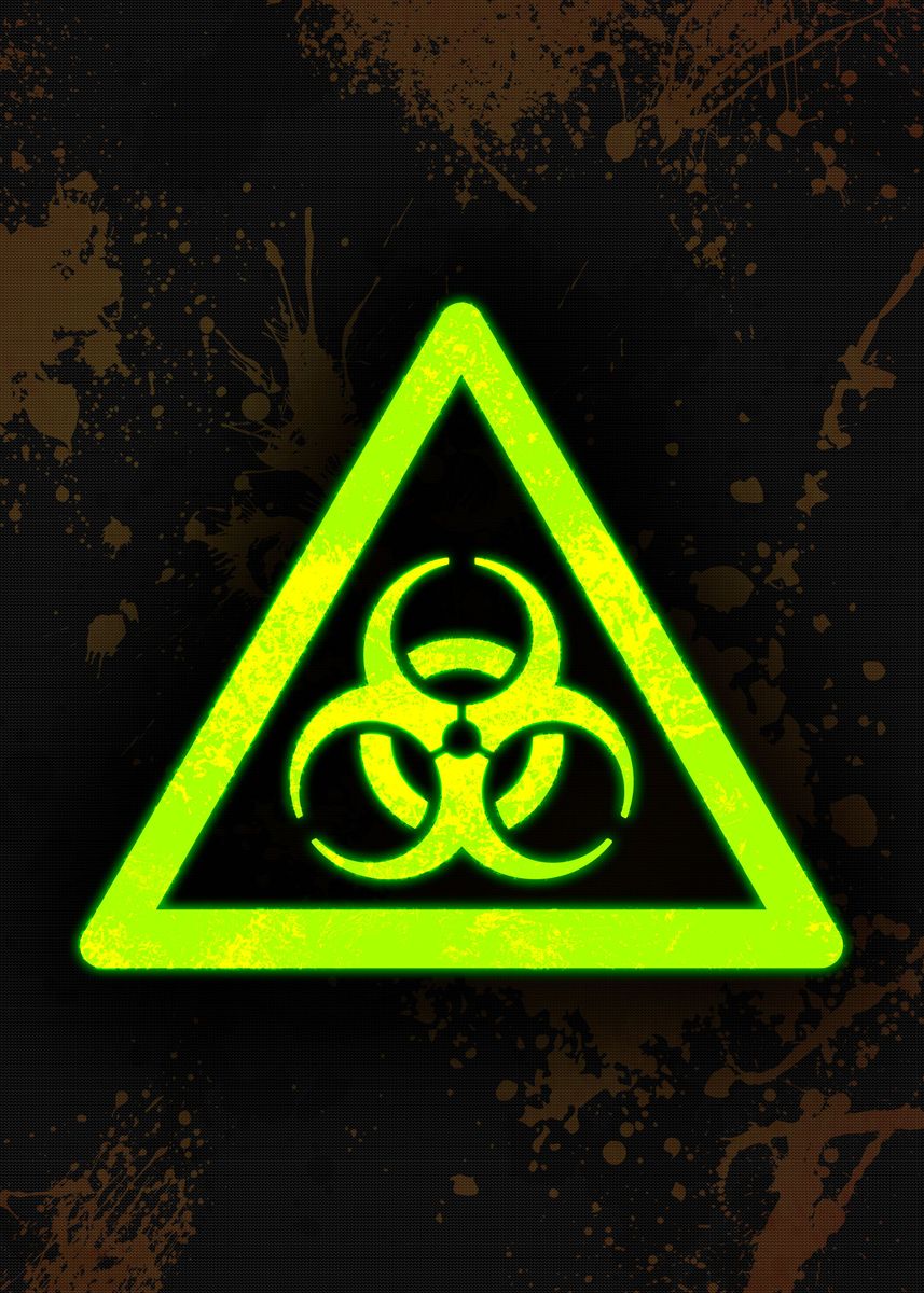 'Biohazard' Poster, picture, metal print, paint by Dale Broman | Displate