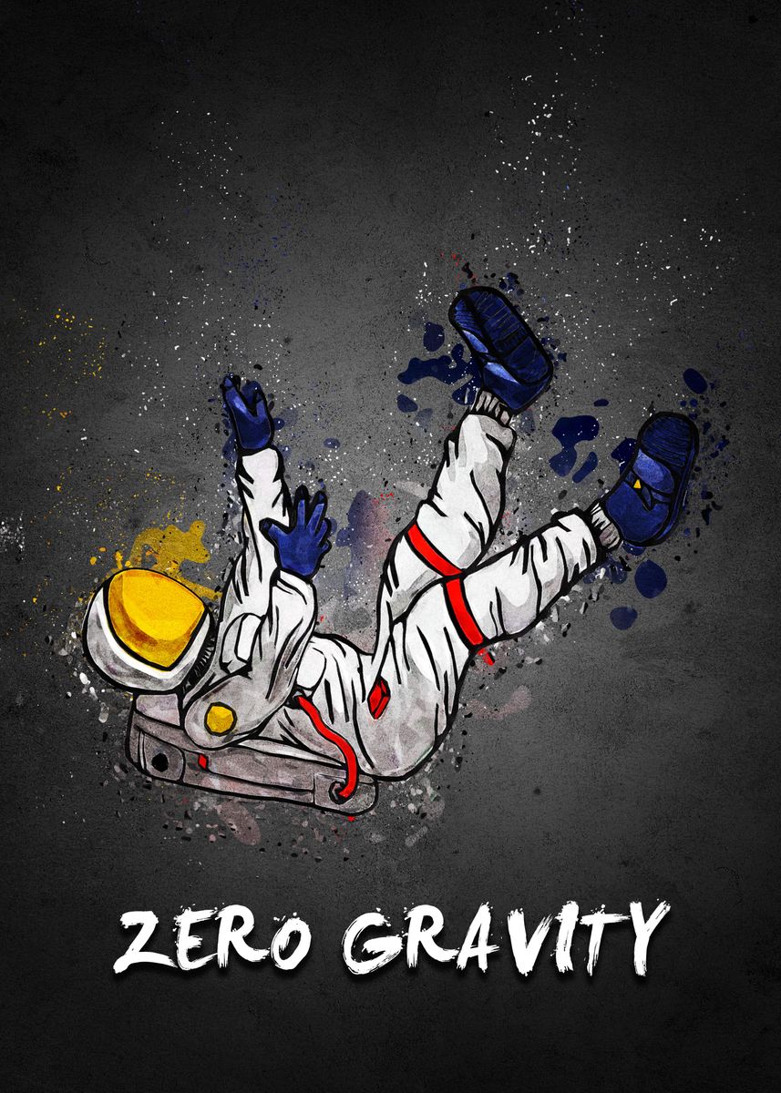'Zero Gravity' Poster, picture, metal print, paint by Gab Fernando ...