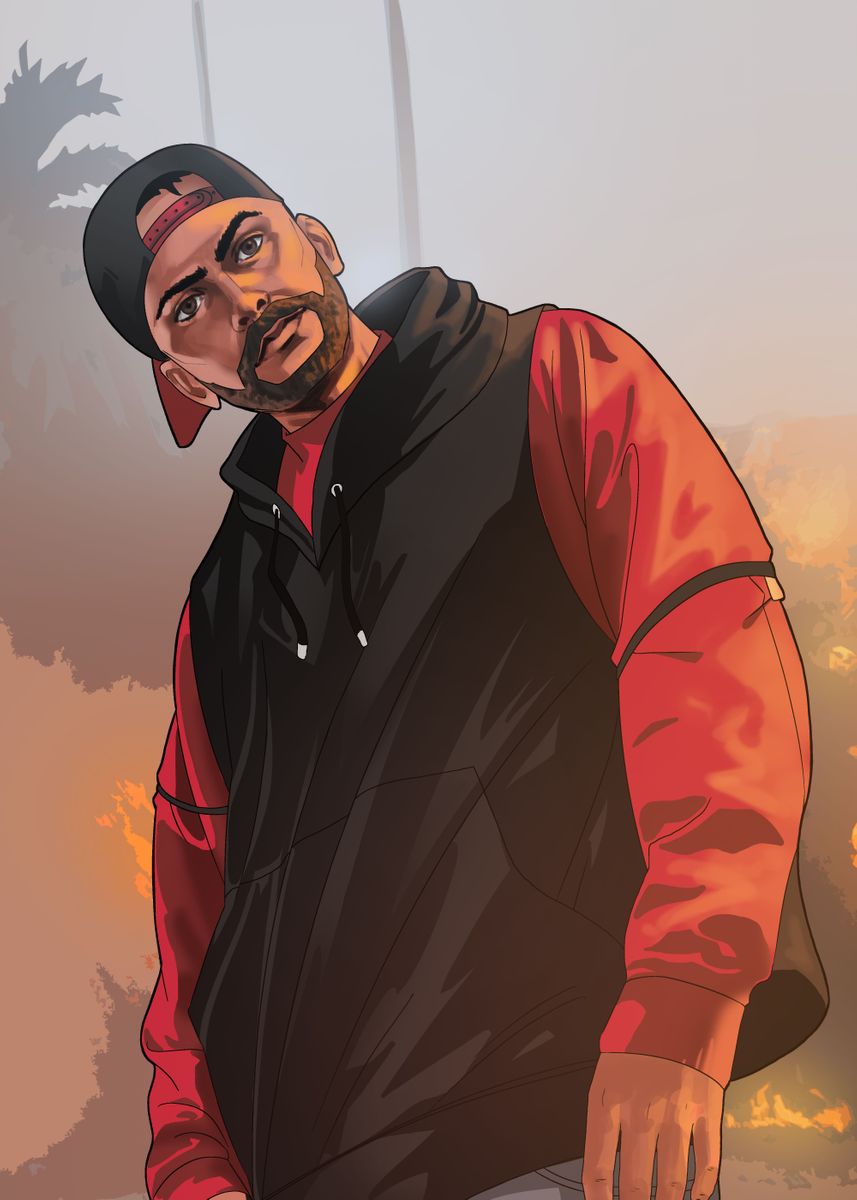 'Randy Bullet' Poster, picture, metal print, paint by Rated | Displate