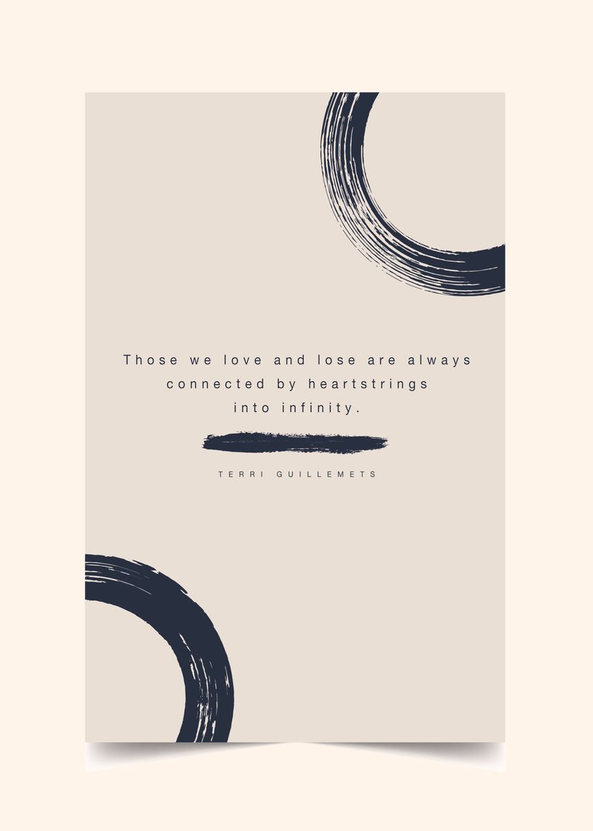 'Connected by Heartstrings' Poster, picture, metal print, paint by Team ...