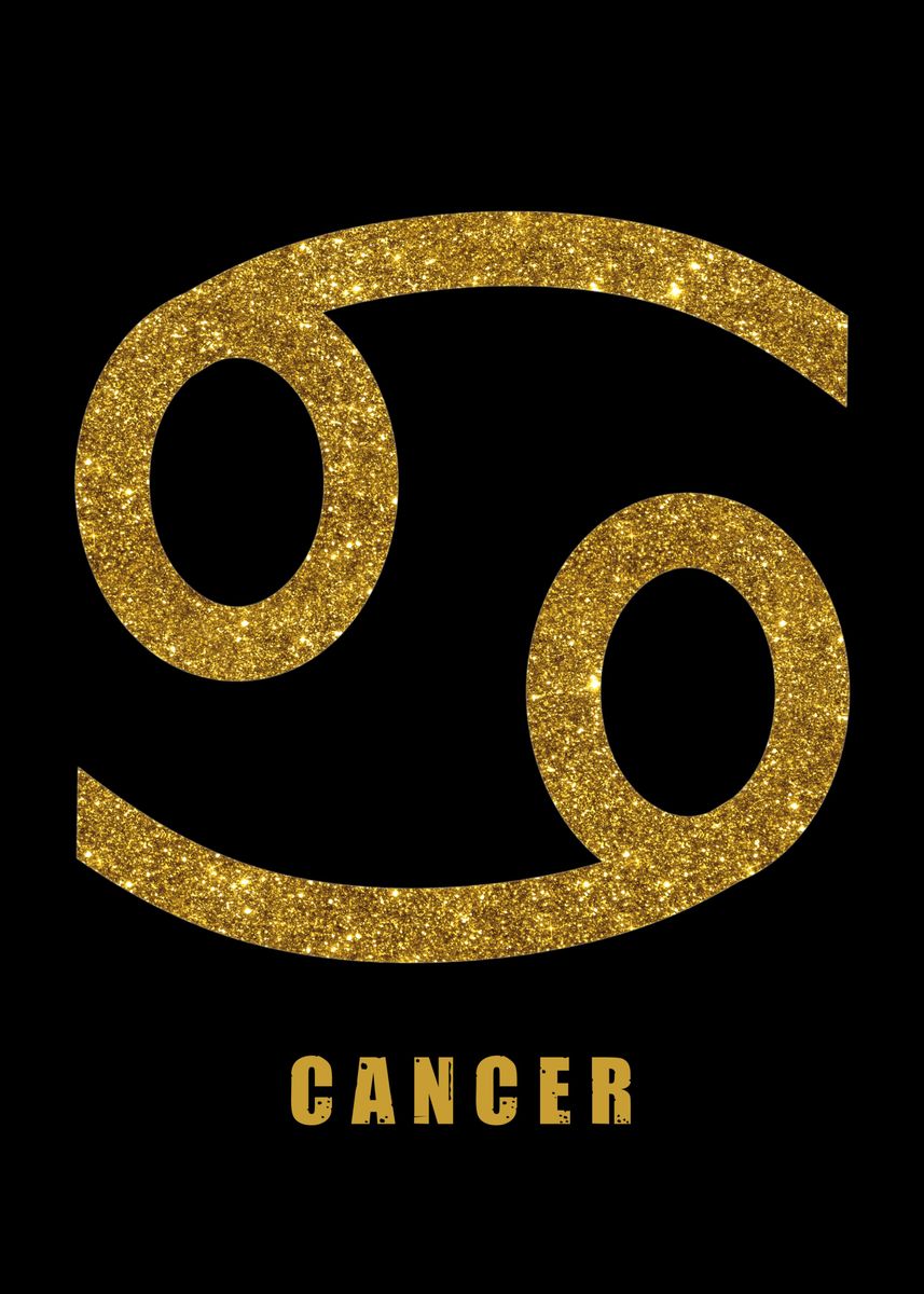 'Cancer Zodiac' Poster, picture, metal print, paint by Miracle Studio ...