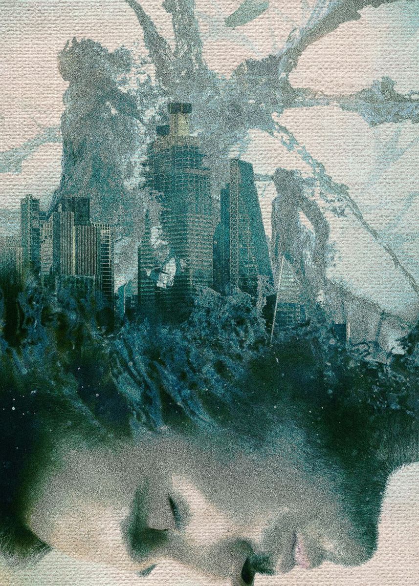 'Coma' Poster, picture, metal print, paint by Kawaki | Displate