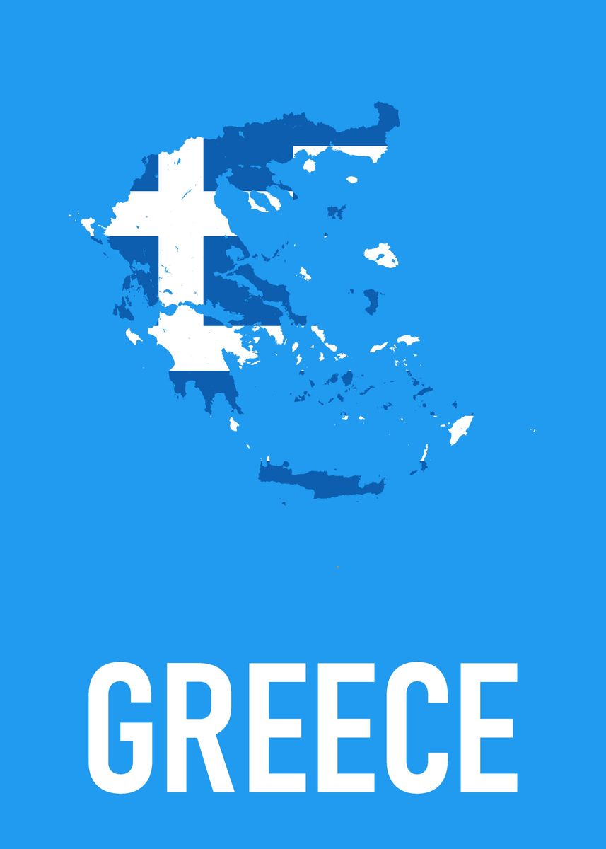 'Greece' Poster, picture, metal print, paint by Angelos Zachariou ...
