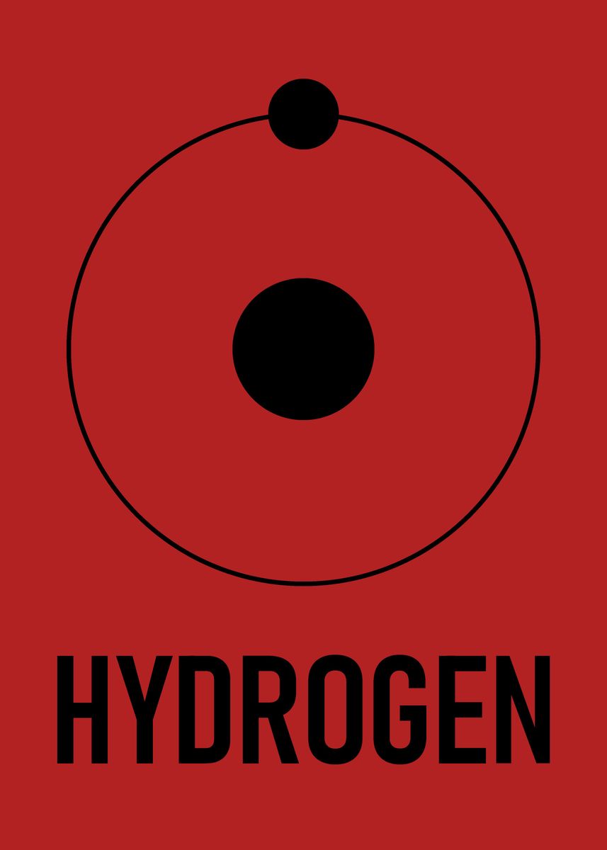 'Hydrogen' Poster by Angelos Zachariou | Displate