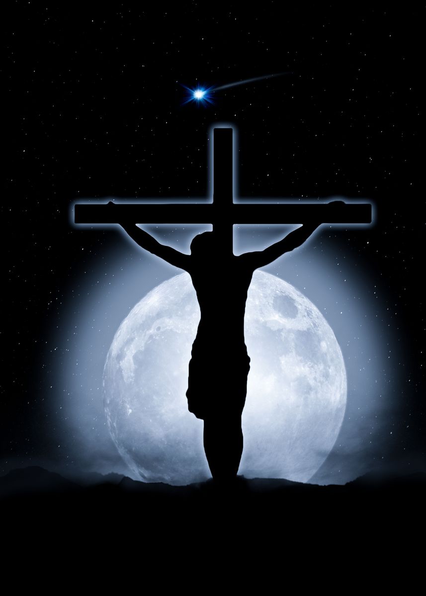 'jesus christ' Poster by tricky dee | Displate