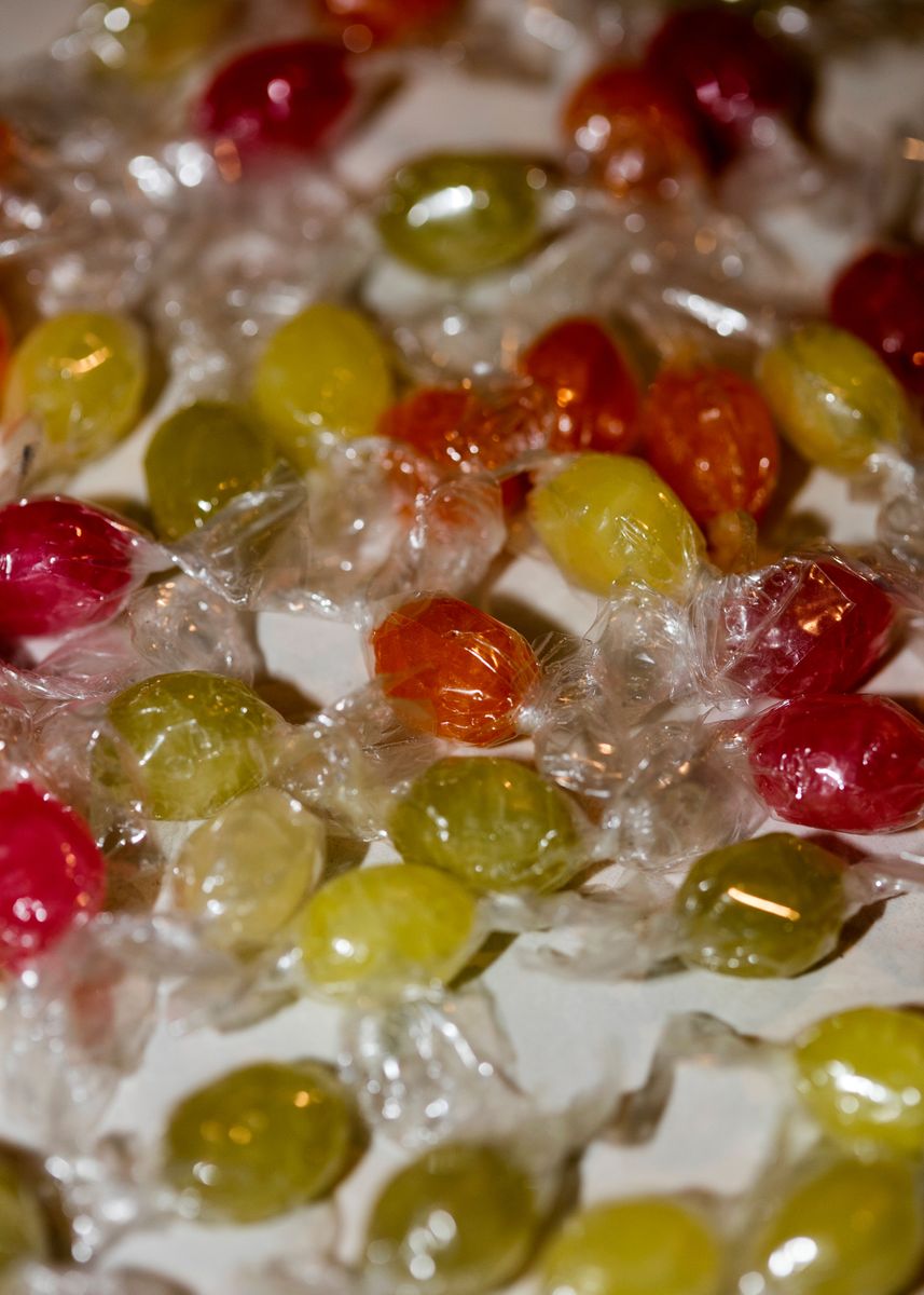 'Colorful candies bon bons' Poster by BakalaeroZz Photography | Displate