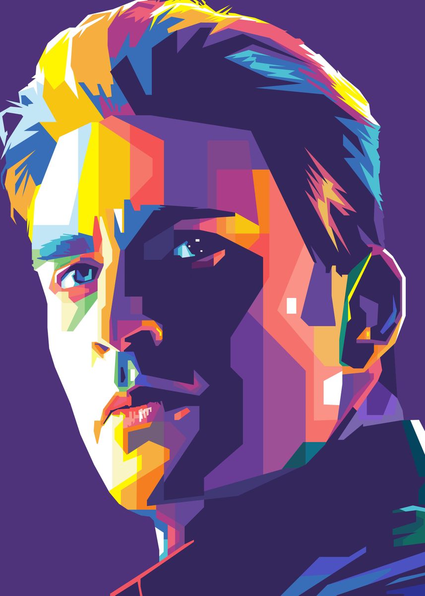 'Chris Evans' Poster by Sherlock Wijaya | Displate