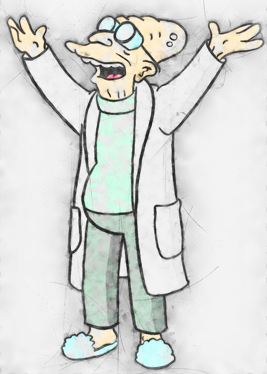 'Hubert' Poster, picture, metal print, paint by Posterlicious | Displate