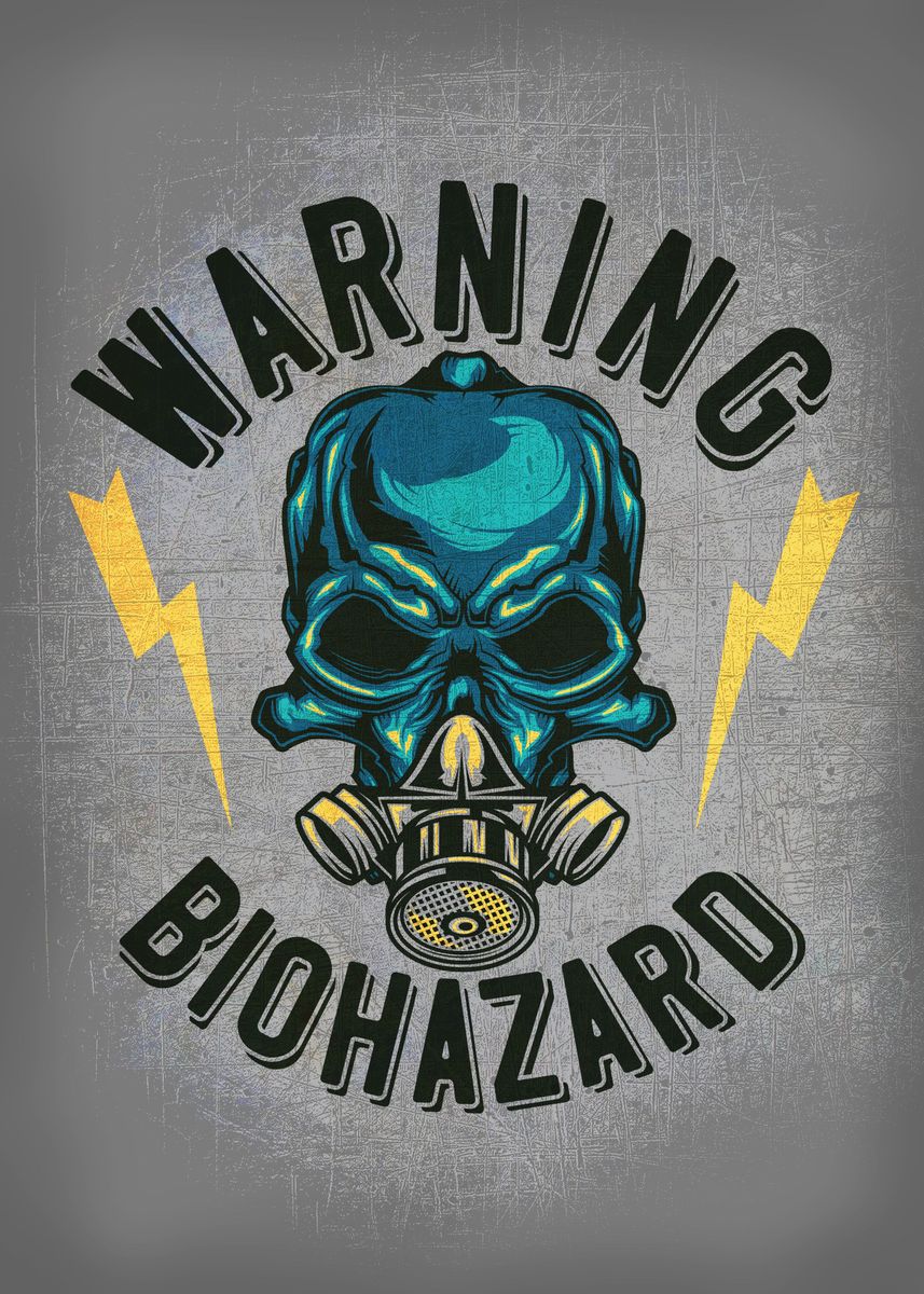 'Bio hazard' Poster by Gab Fernando | Displate