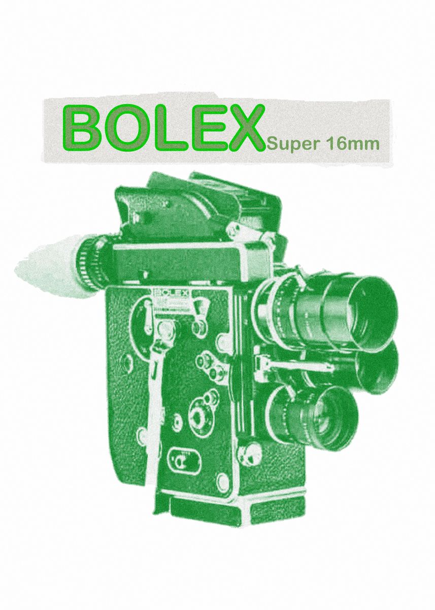 'Bolex Cine Camera' Poster by Glyn Howard | Displate