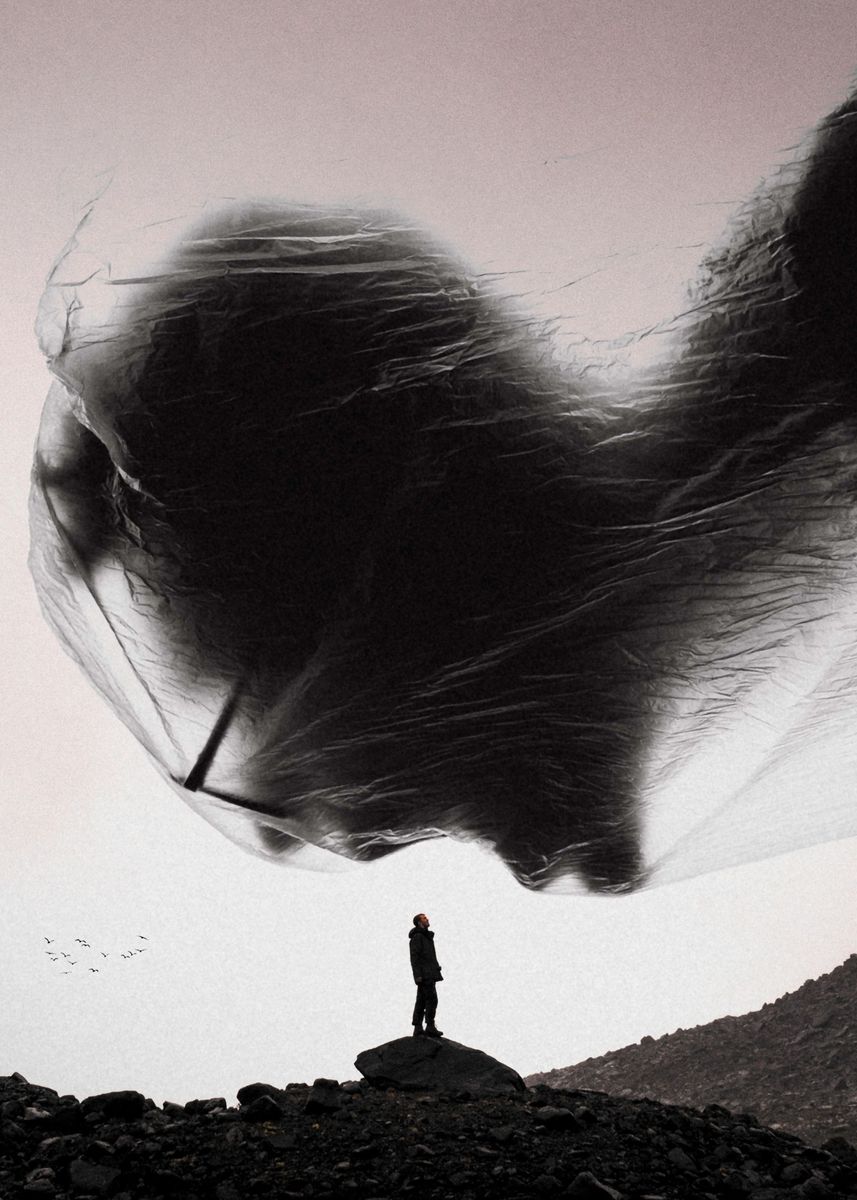 'The Howling Spirit Crying' Poster, picture, metal print, paint by Gen ...