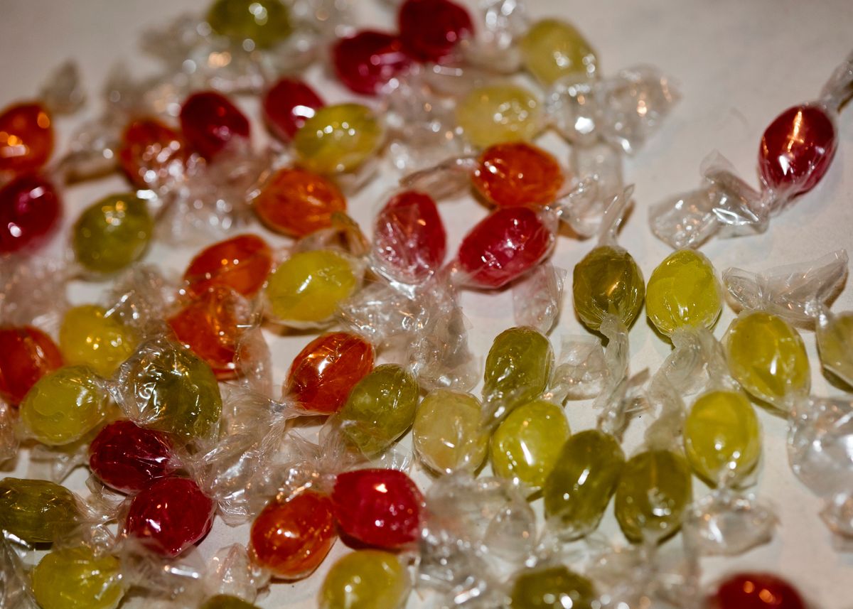 'Colorful candies bon bons' Poster by BakalaeroZz Photography | Displate