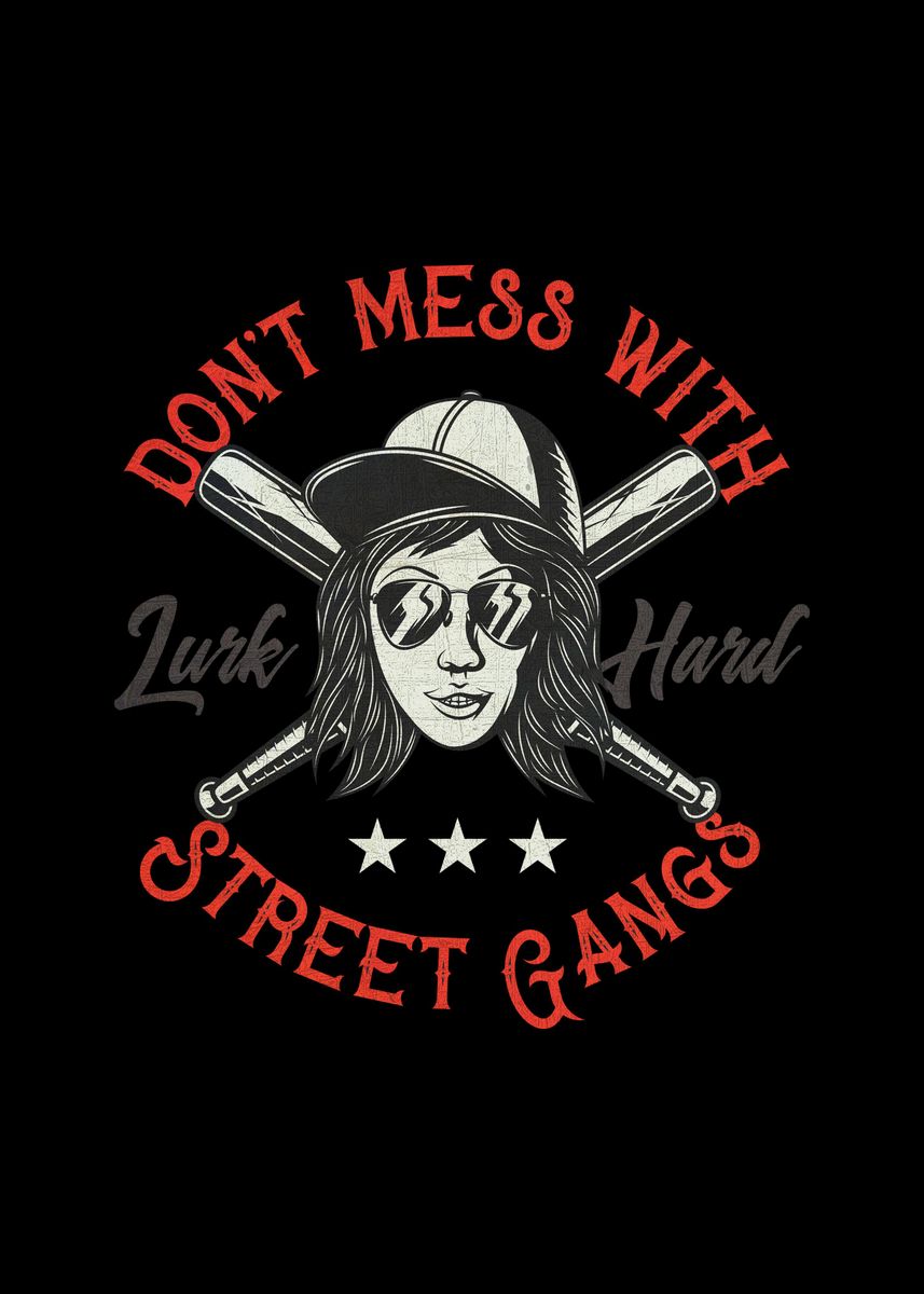 'Street Gangs' Poster by Gab Fernando | Displate