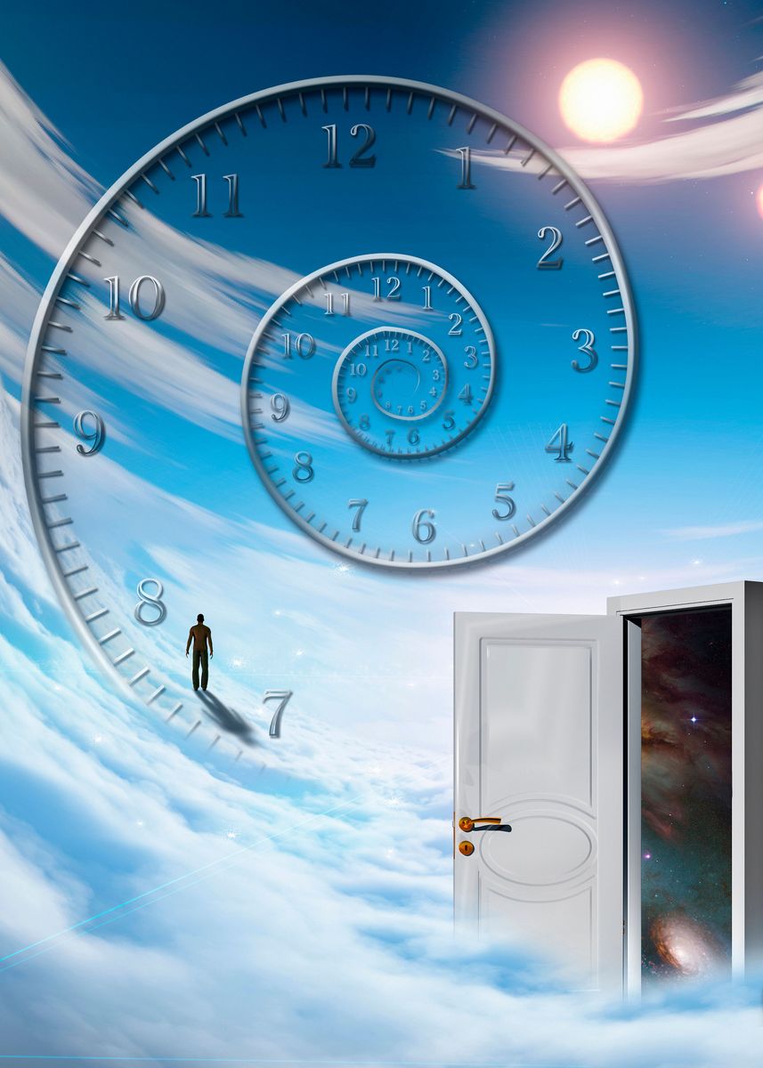 'Time travel' Poster by Bruce Rolff | Displate