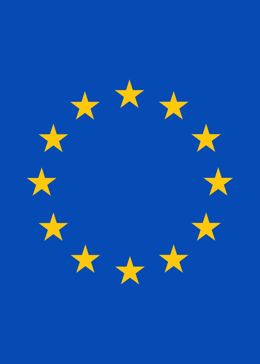 'EU Flag Poster Brexit ' Poster by lctgang | Displate