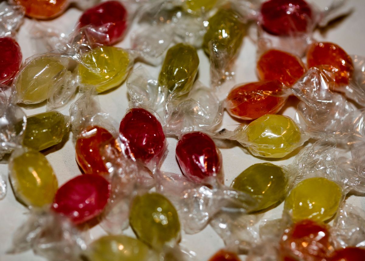 'Colorful candies bon bons' Poster by BakalaeroZz Photography | Displate