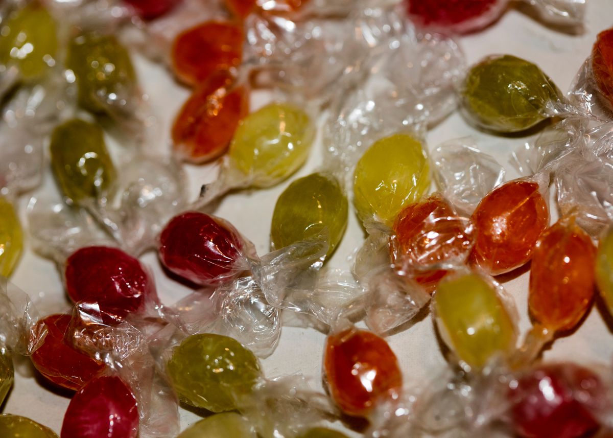 'Colorful candies bon bons' Poster by BakalaeroZz Photography | Displate