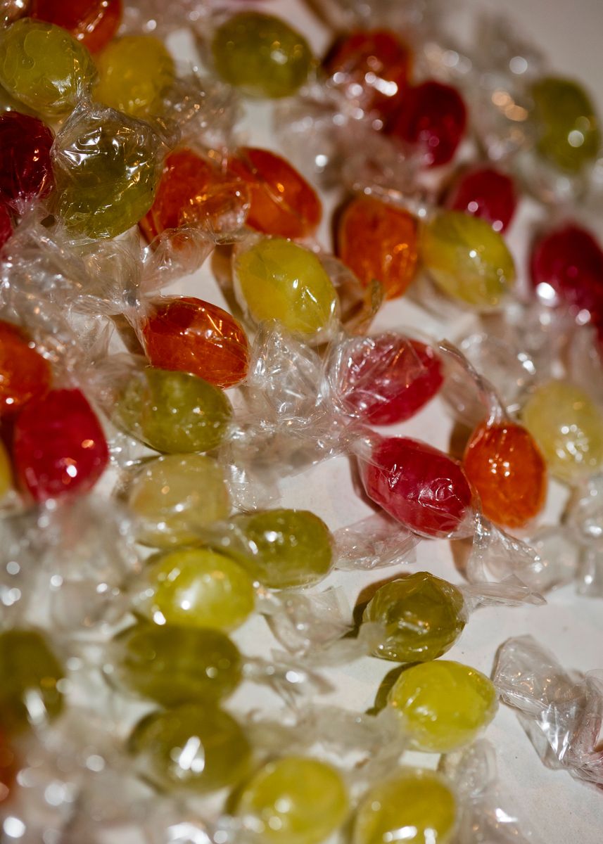 'Colorful candies bon bons' Poster by BakalaeroZz Photography | Displate