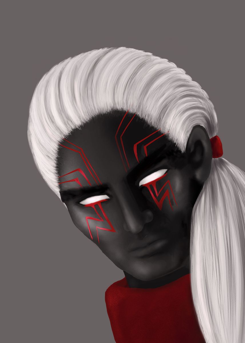 'Dark Wizard Character' Poster, picture, metal print, paint by Boriana ...