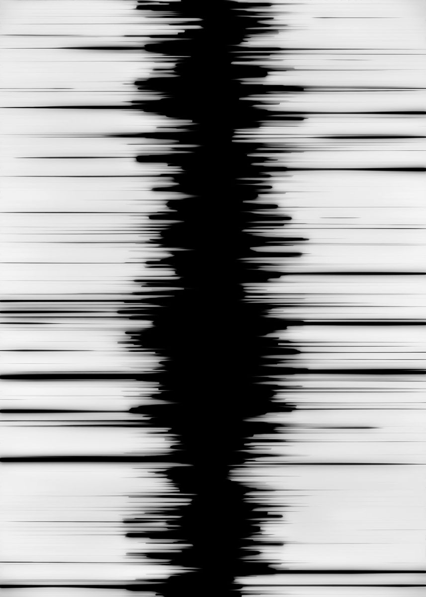 'Waveform ' Poster, picture, metal print, paint by Josh Lapham | Displate