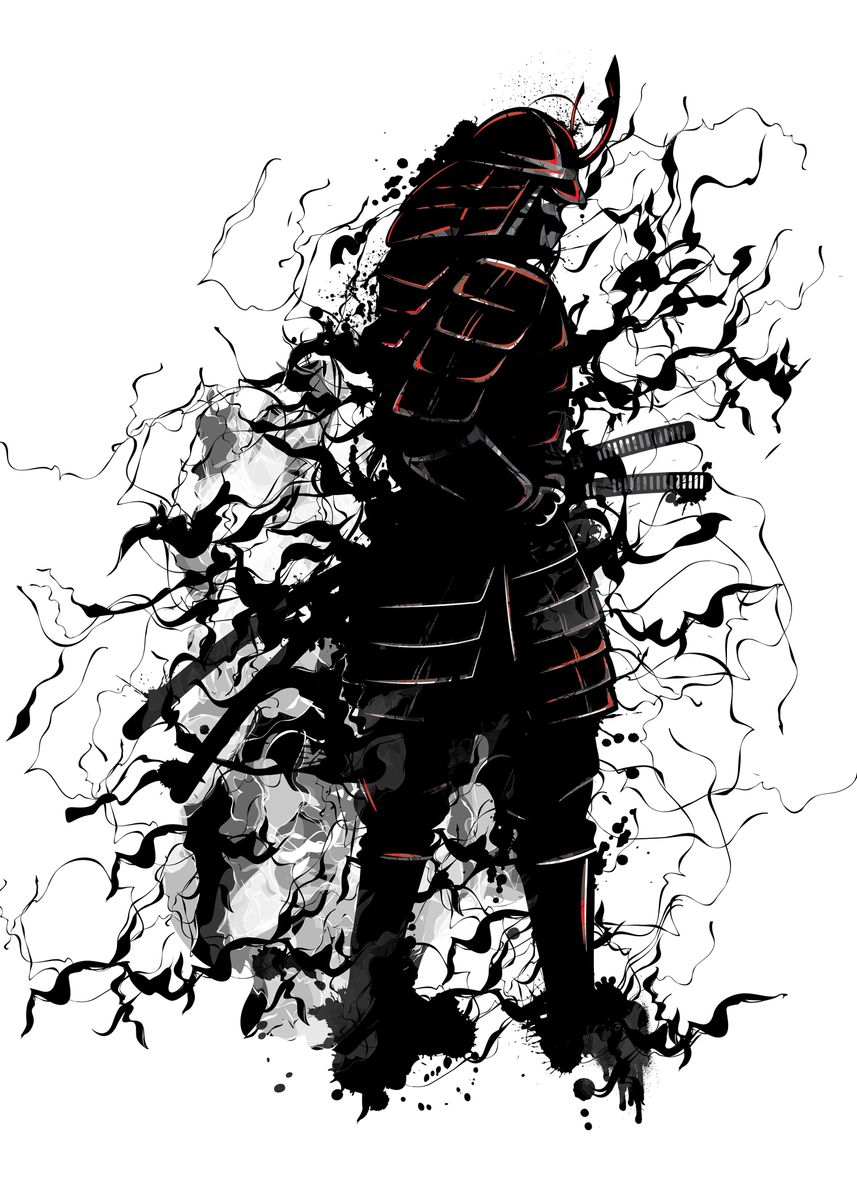 Demon Samurai Drawings