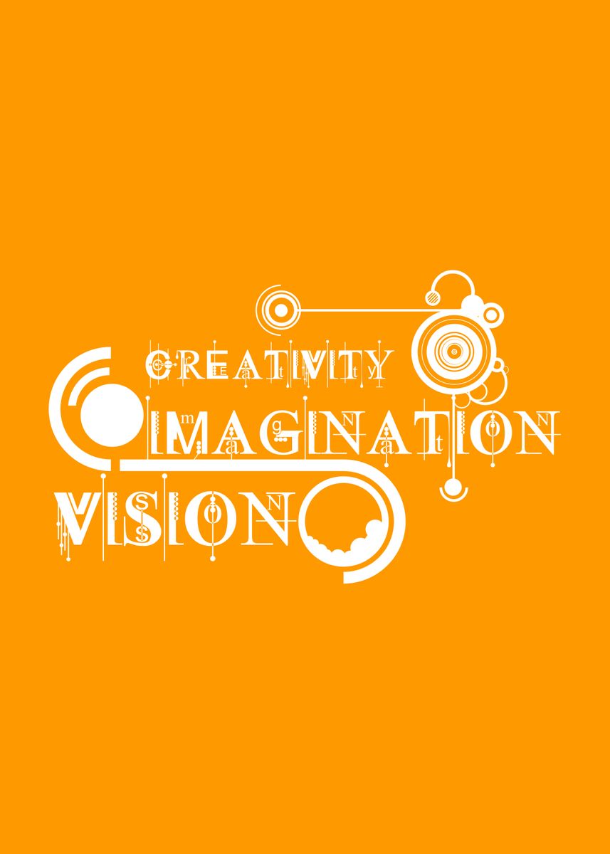 'Creativity Imagination' Poster, picture, metal print, paint by Art ...