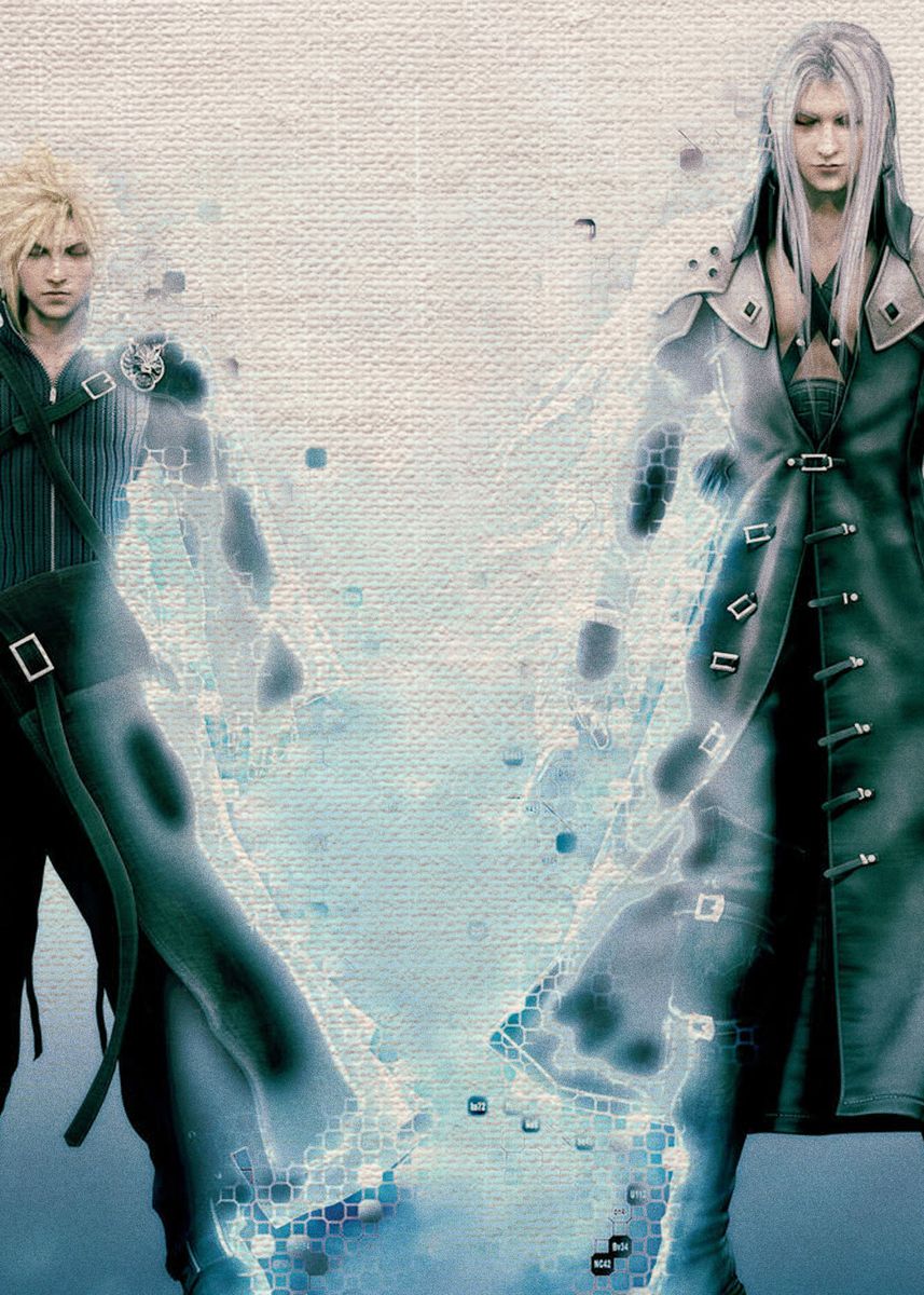 'Final Fantasy VII' Poster, picture, metal print, paint by Kawaki ...