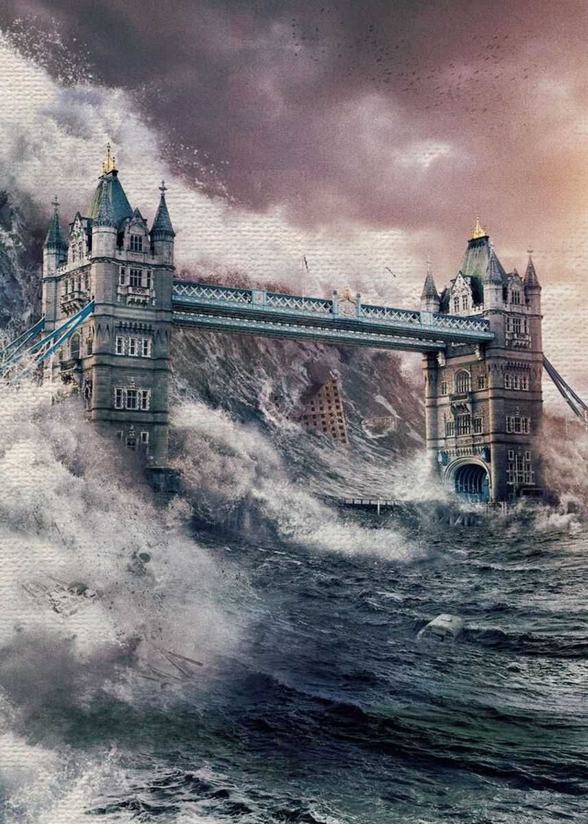 'The 5th Wave' Poster, picture, metal print, paint by Kawaki | Displate