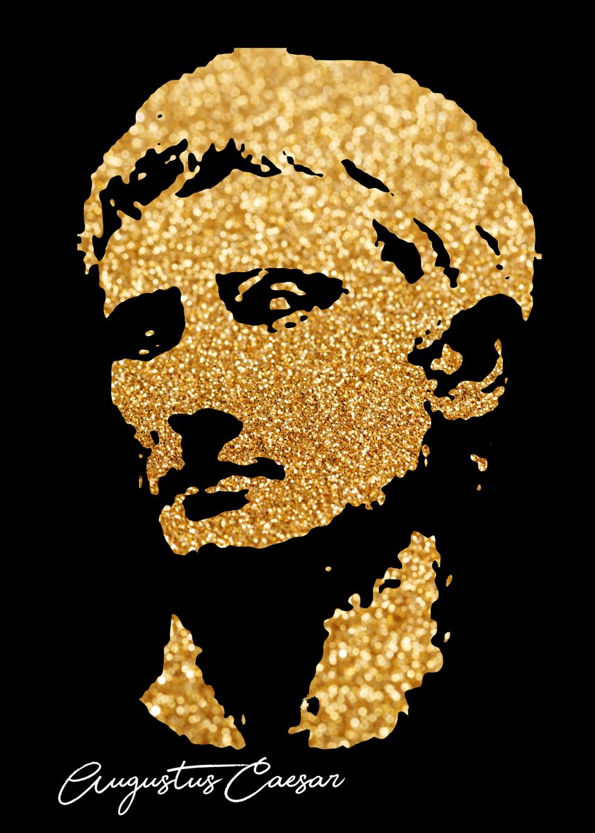 'Augustus Caesar' Poster, picture, metal print, paint by Kitty Kit ...