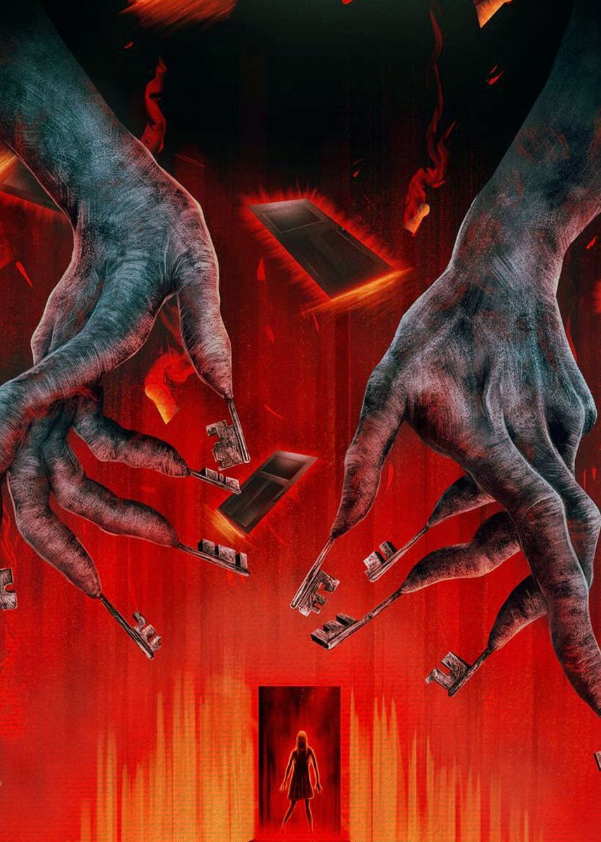 'Insidious 1' Poster, picture, metal print, paint by Kawaki | Displate
