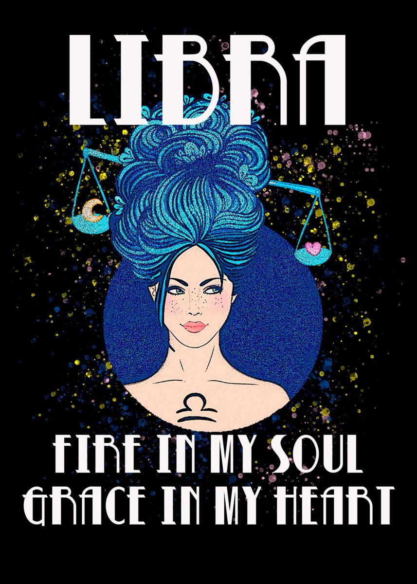 'Libra' Poster by Betu Sanchez | Displate