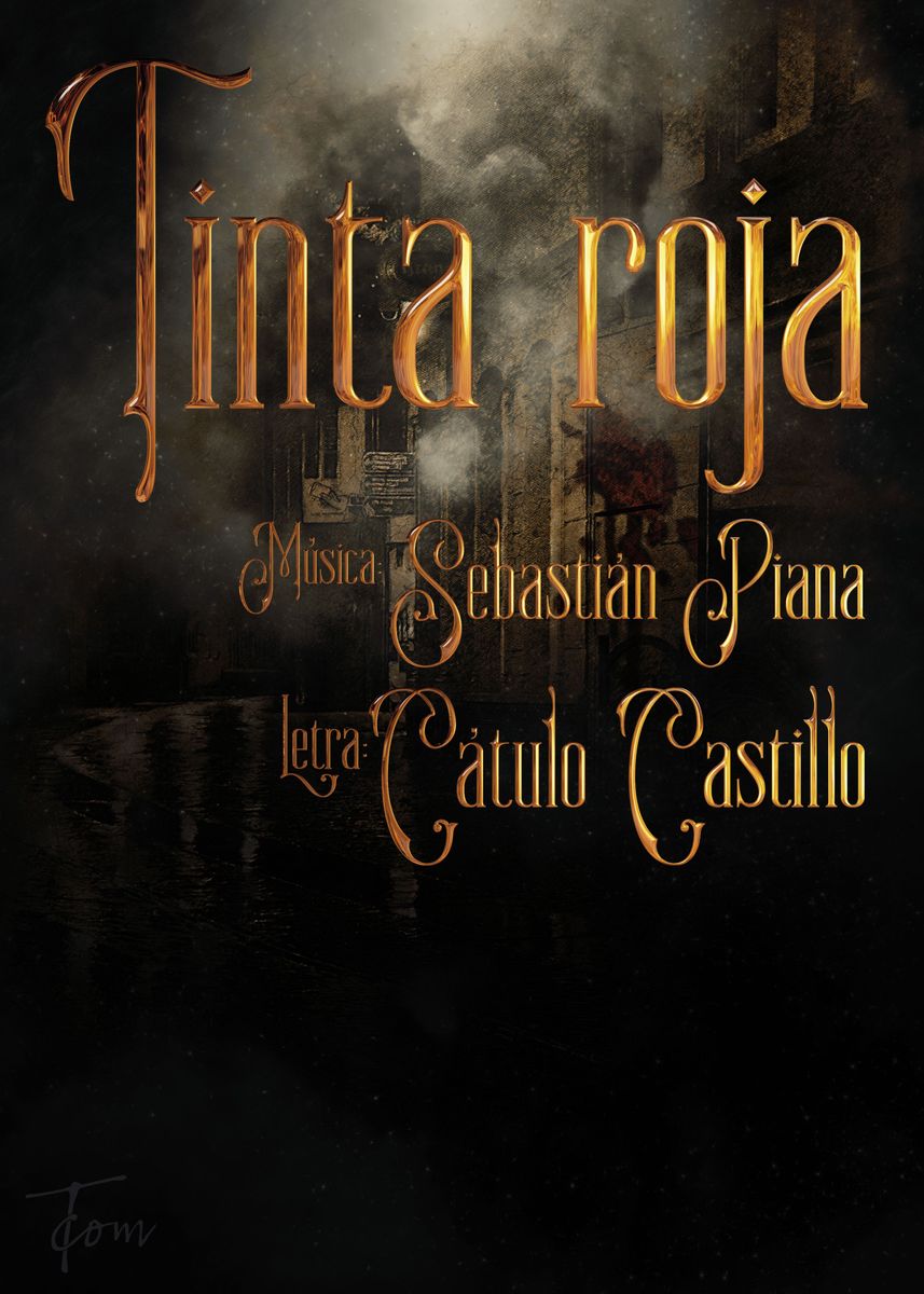 'Tinta roja' Poster, picture, metal print, paint by Petra Rommelfanger ...