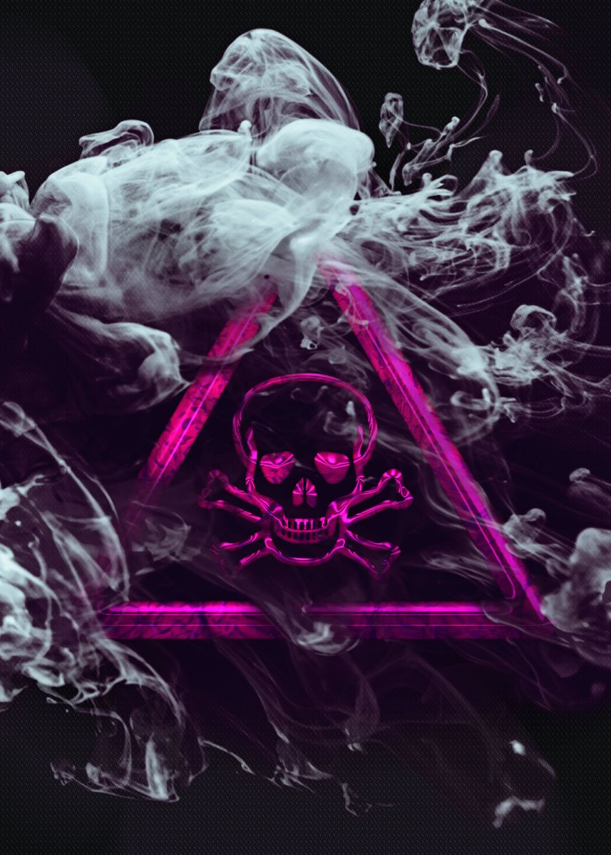 'Toxic' Poster, picture, metal print, paint by Dale Broman | Displate